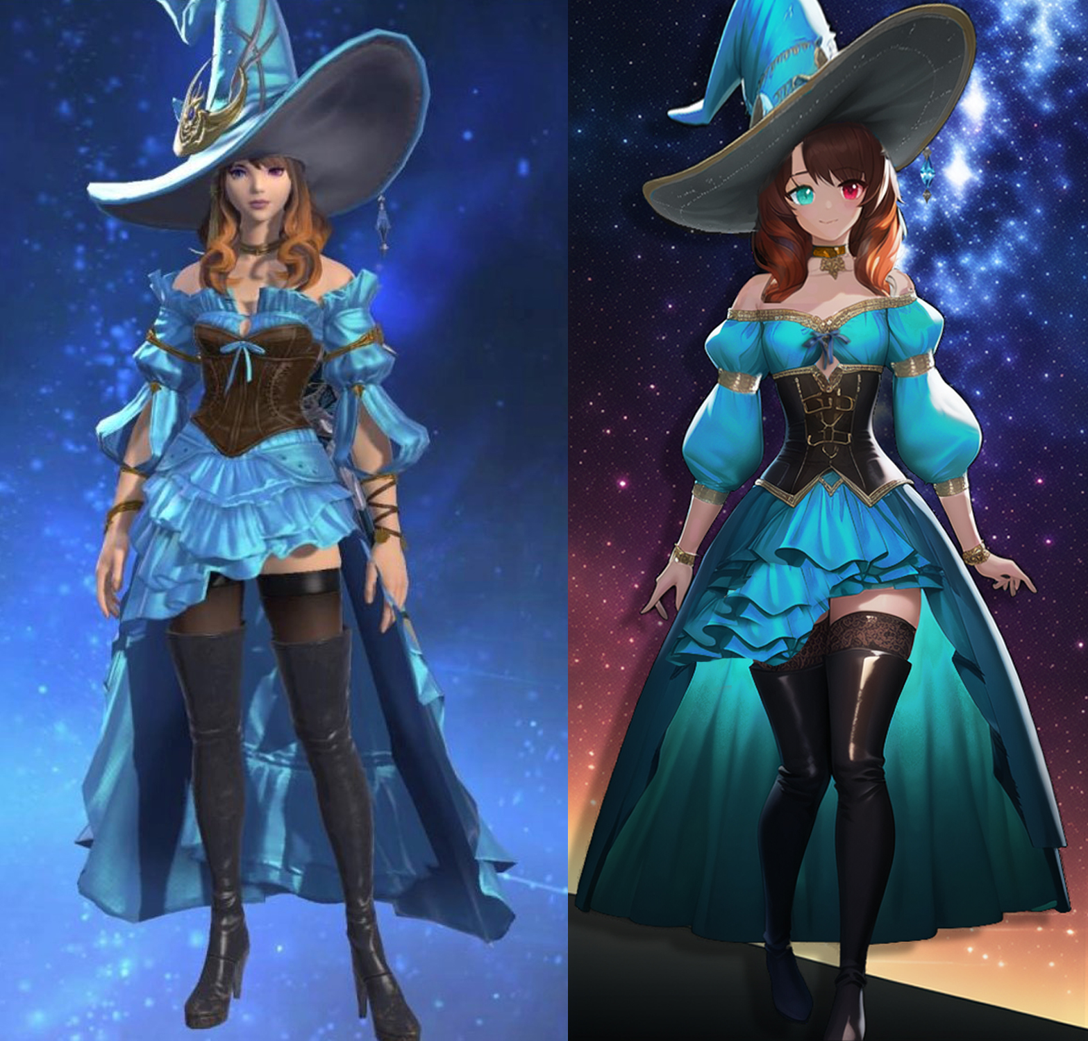 AI Art of FFXIV Character – Rachel Lough